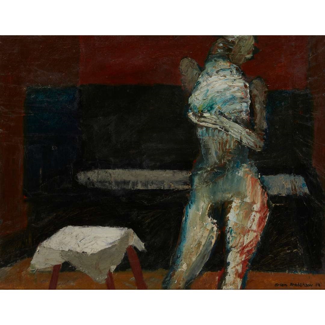 Brian Bradshaw | NUDE IN AN INTERIOR - 1957 (1957) | MutualArt