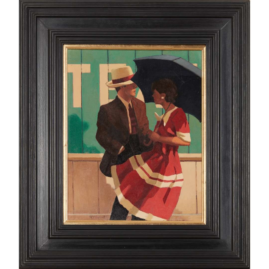 Jack Vettriano | THE UNORTHODOX APPROACH (STUDY) | MutualArt