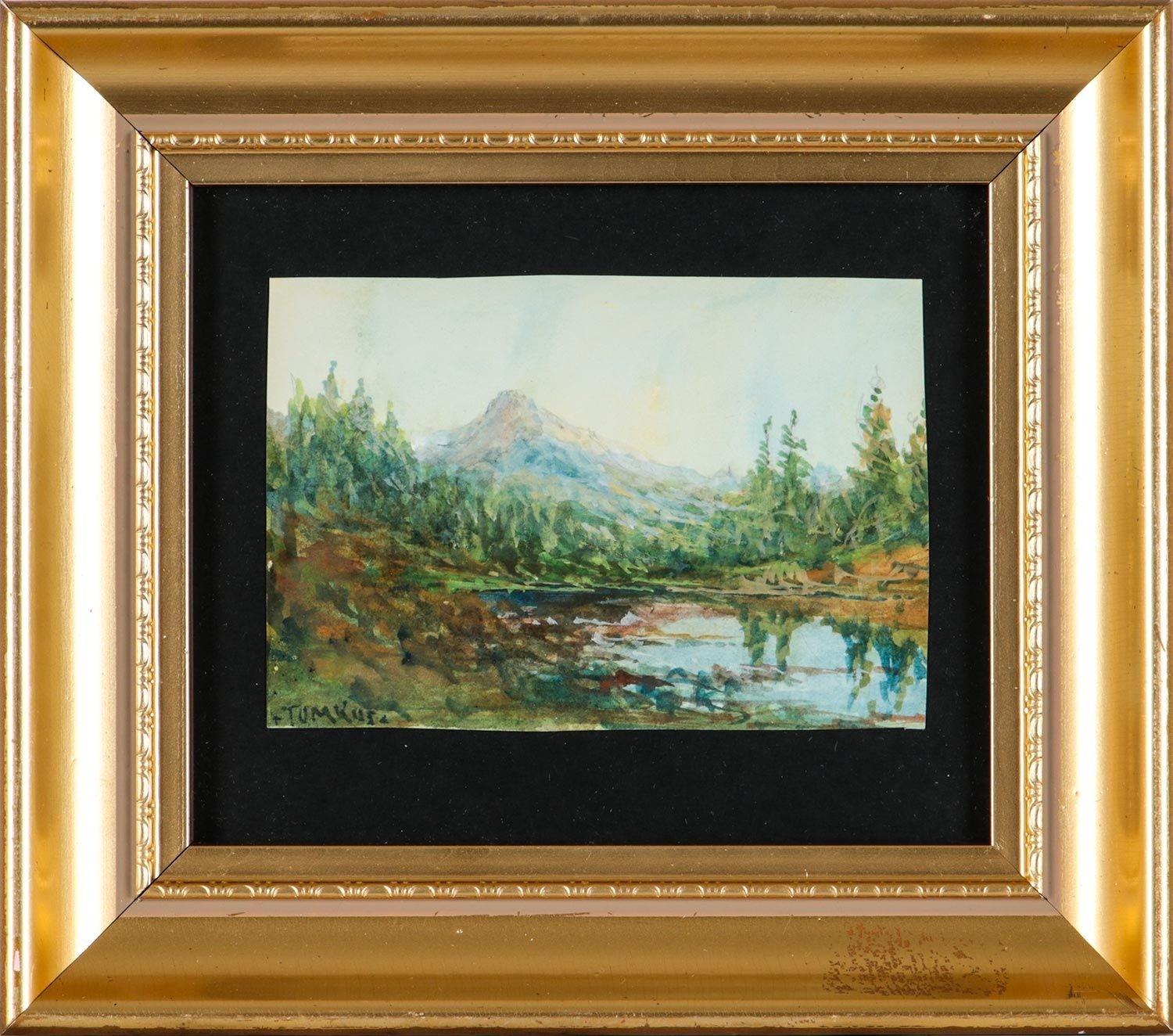 Tomkins | TREES BY THE LOUGH | MutualArt