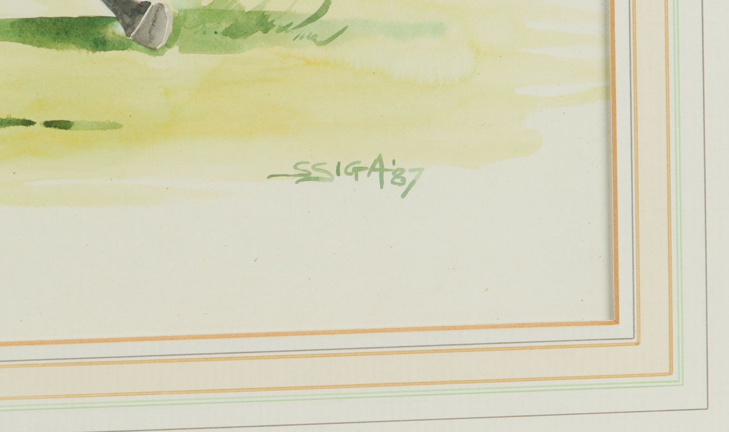 Sabrina Siga | THE FINAL FURLONG (1987) | MutualArt