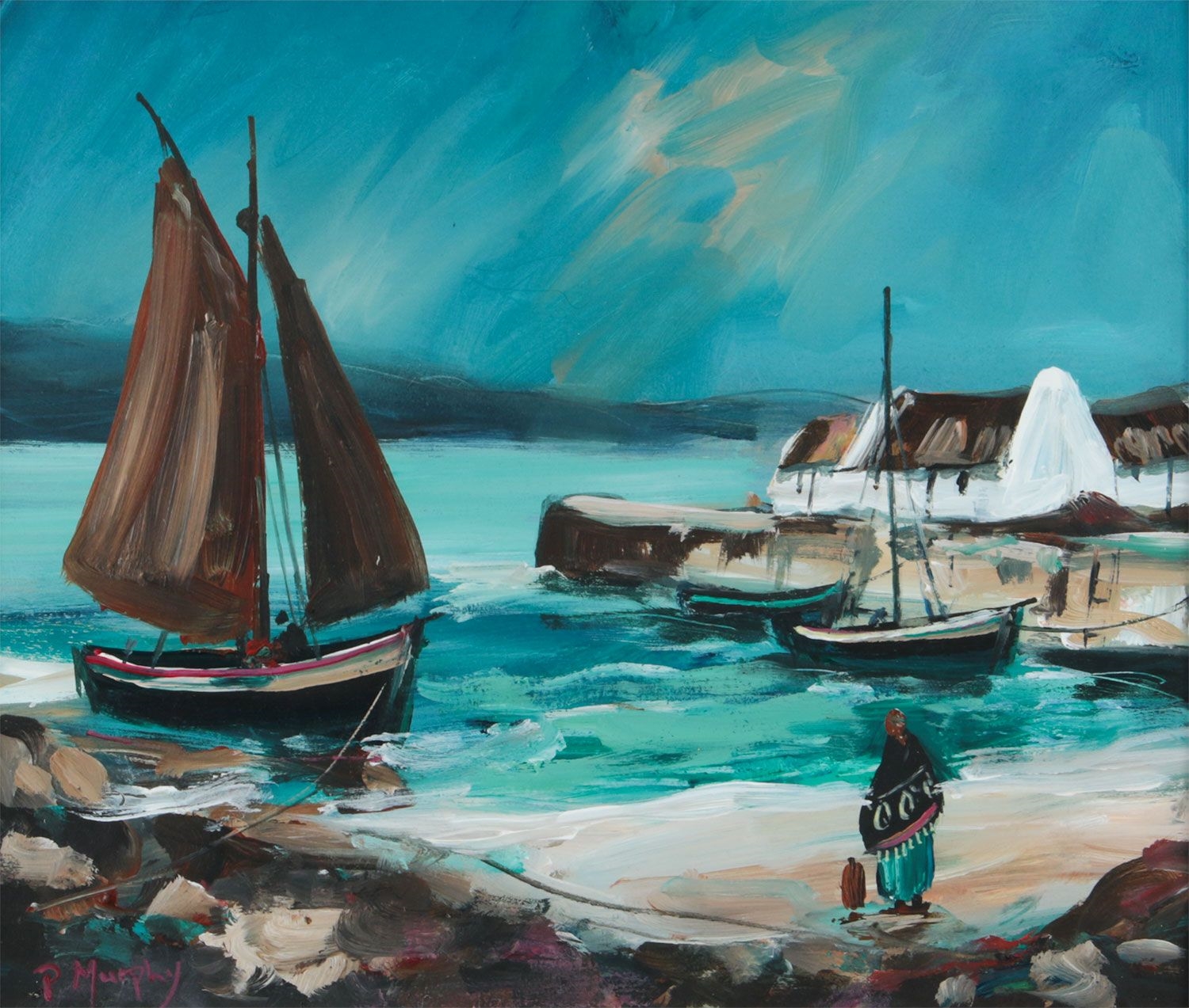 Patrick Murphy | IRISH FISHING BOATS | MutualArt