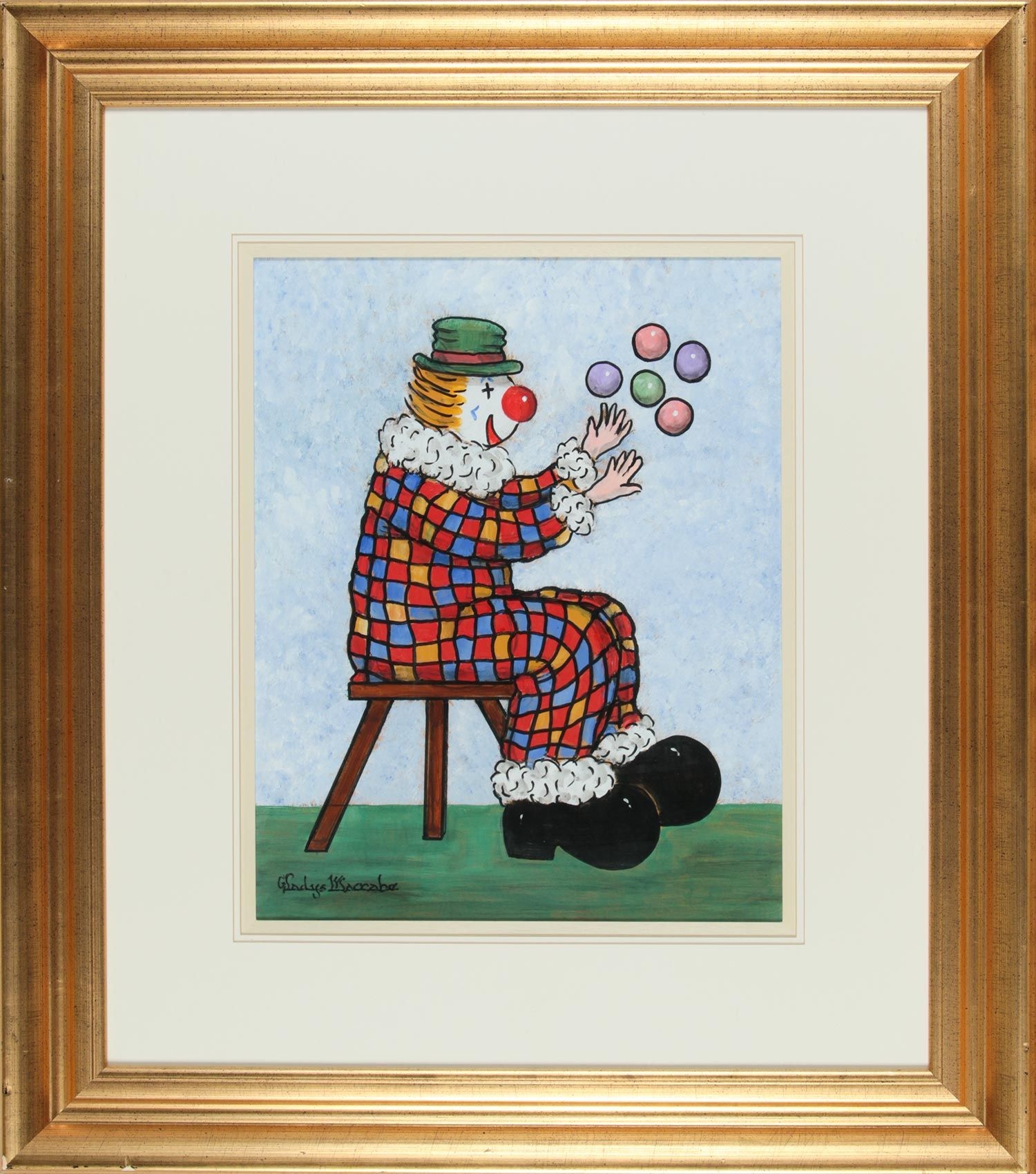 Gladys MacCabe | JUGGLING CLOWN | MutualArt