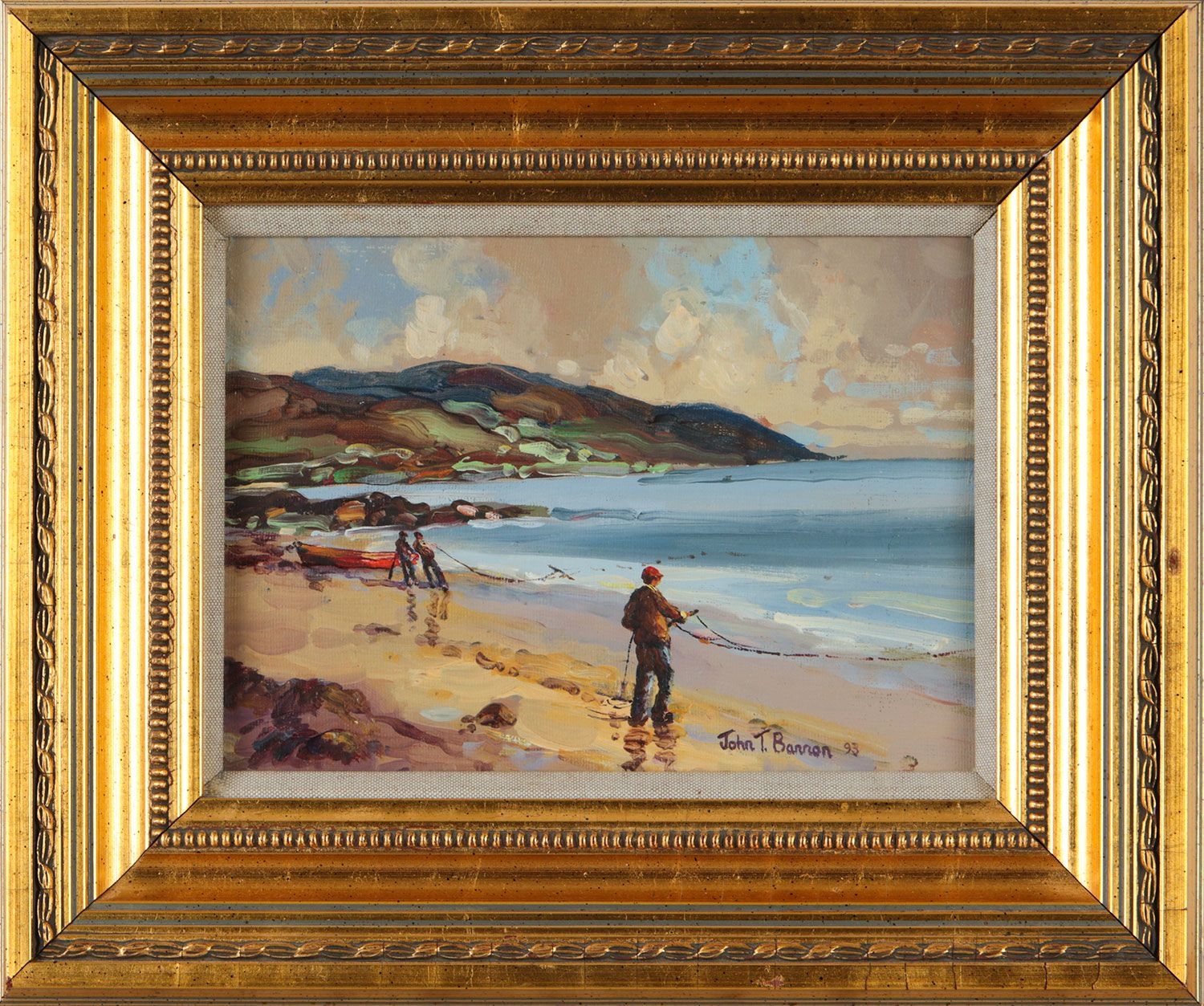 John Thomas Bannon | FISHING BY THE SHORE (1993) | MutualArt