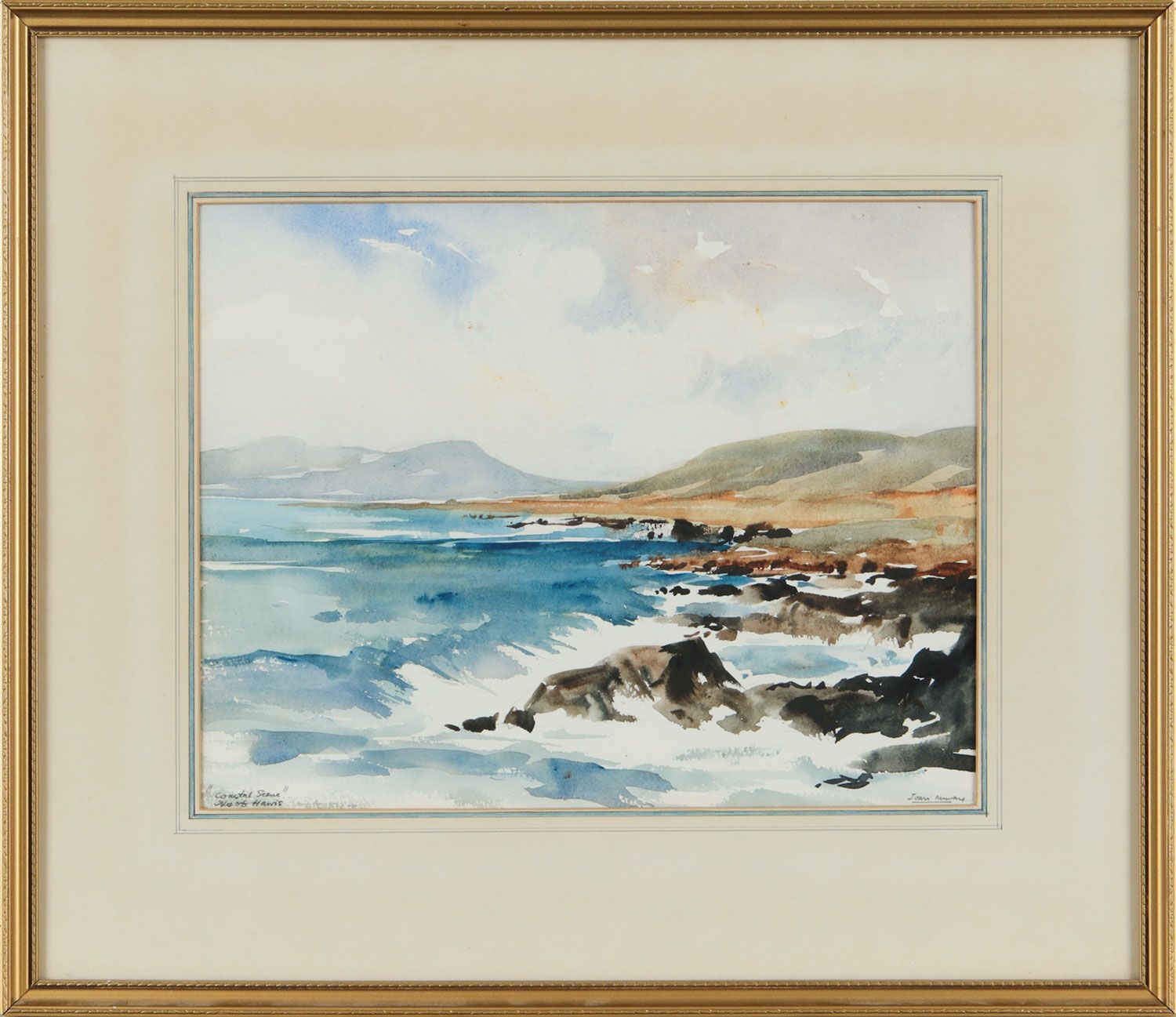 Joan Murray | COASTAL SCENE, ISLE OF HARRIS | MutualArt