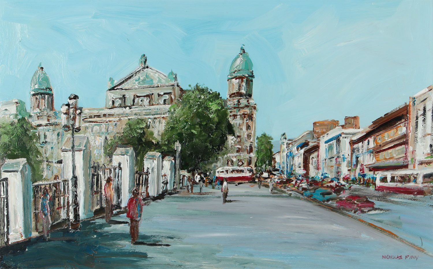 Nicholas Finn | CITY HALL & WELLINGTON PLACE | MutualArt