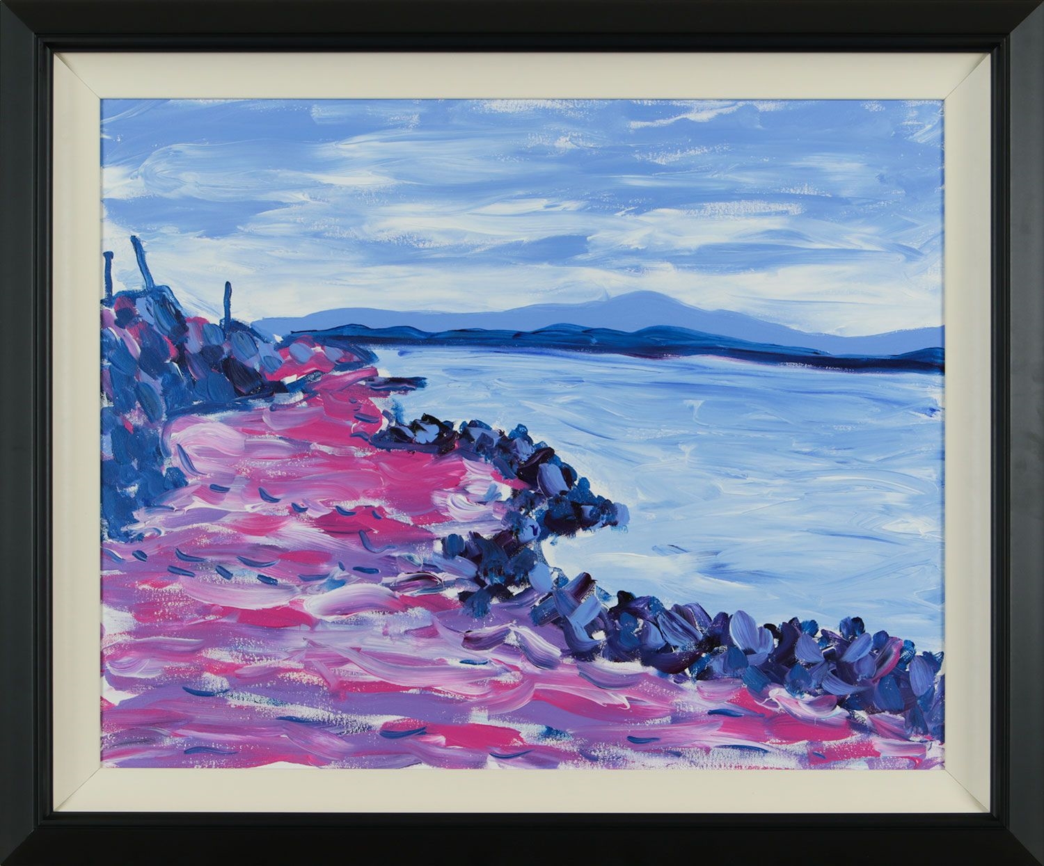 Sean Patrick | CAHORE BEACH, WEXFORD IN PURPLE & BLUE | MutualArt