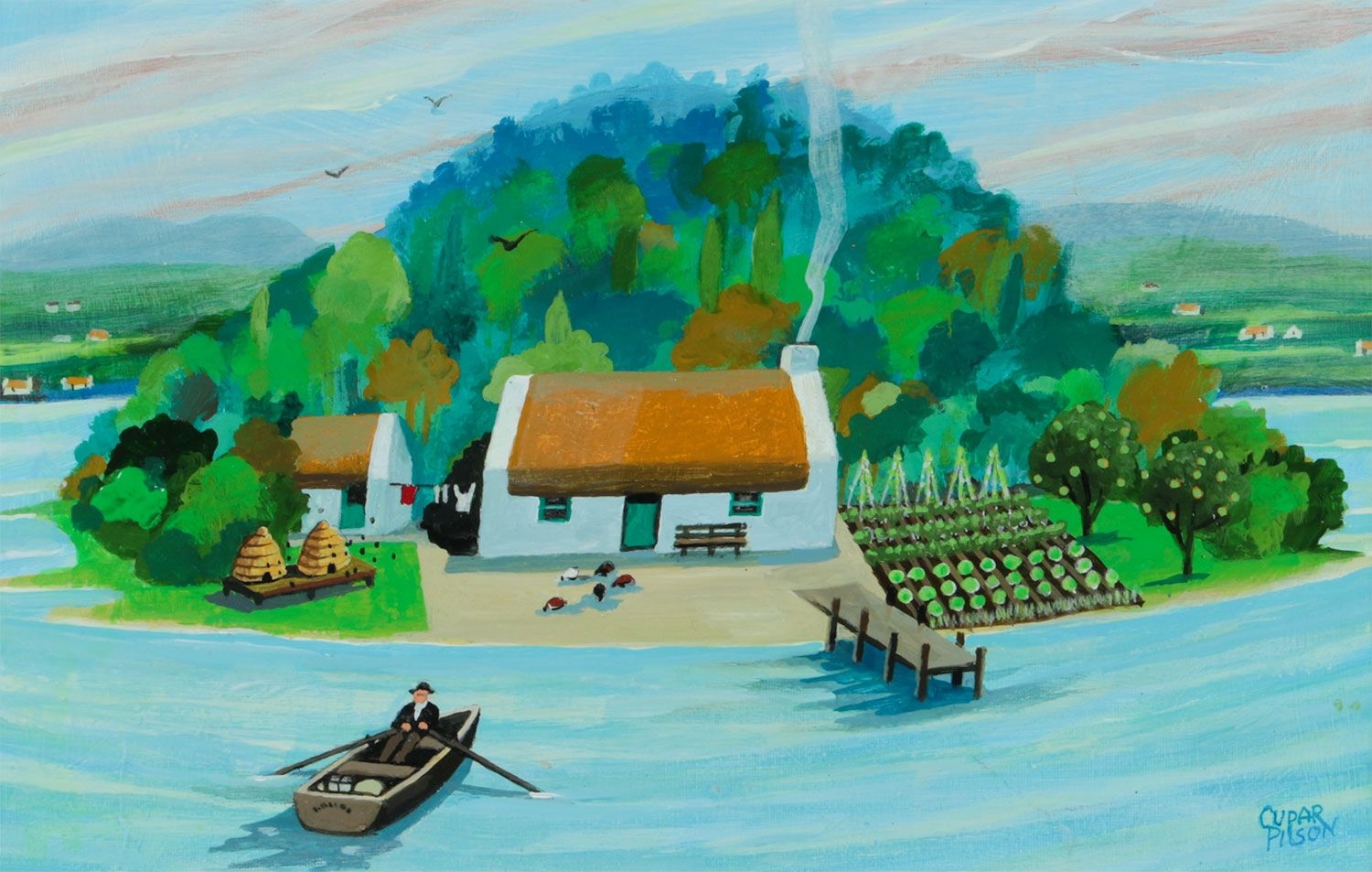 Cupar Pilson | W. B. YEATS AT INNISFREE | MutualArt