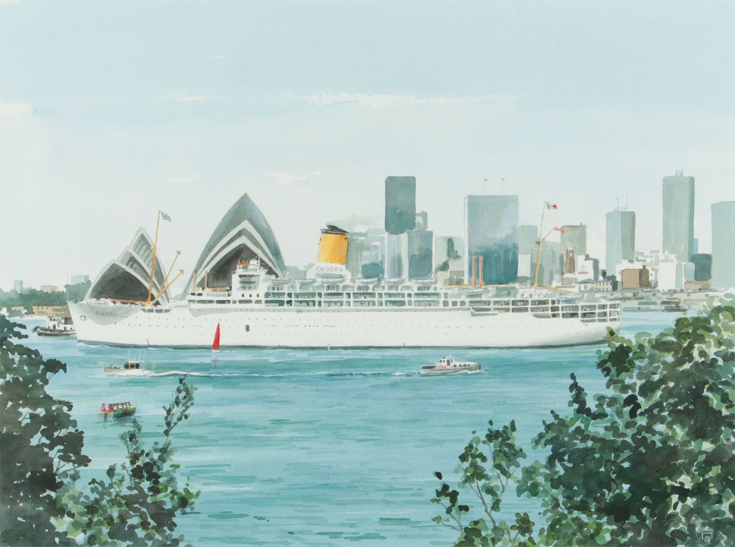 Arnold Gardner | SYDNEY HARBOUR | MutualArt