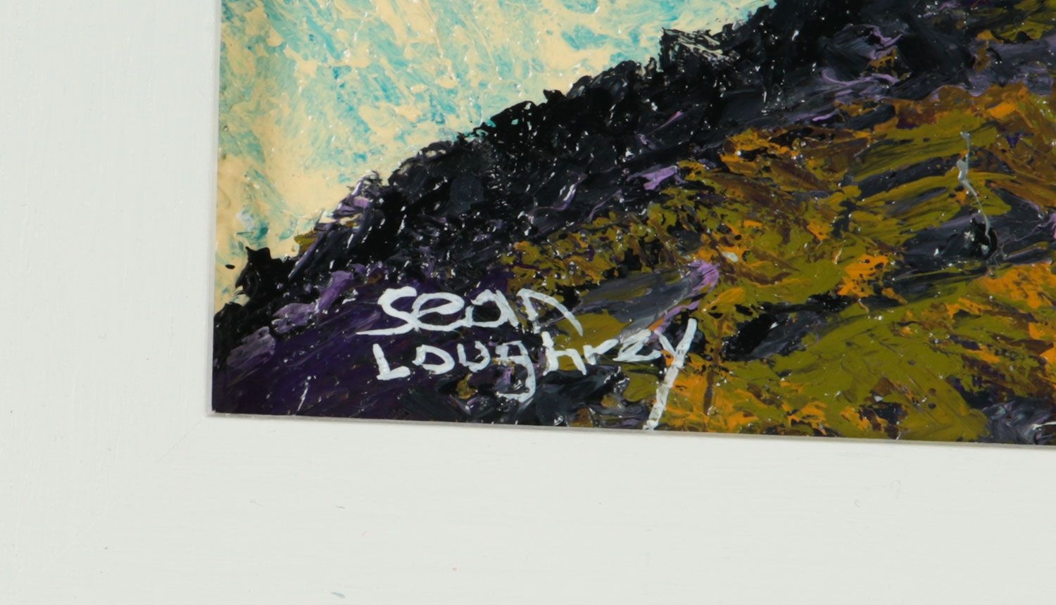 Sean Loughrey | SHEEP ON THE DONEGAL COAST | MutualArt