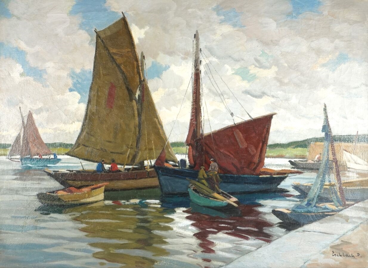 Paul André Jean Eschbach | Port de Concarneau | MutualArt