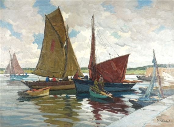Paul André Jean Eschbach | Port de Concarneau | MutualArt