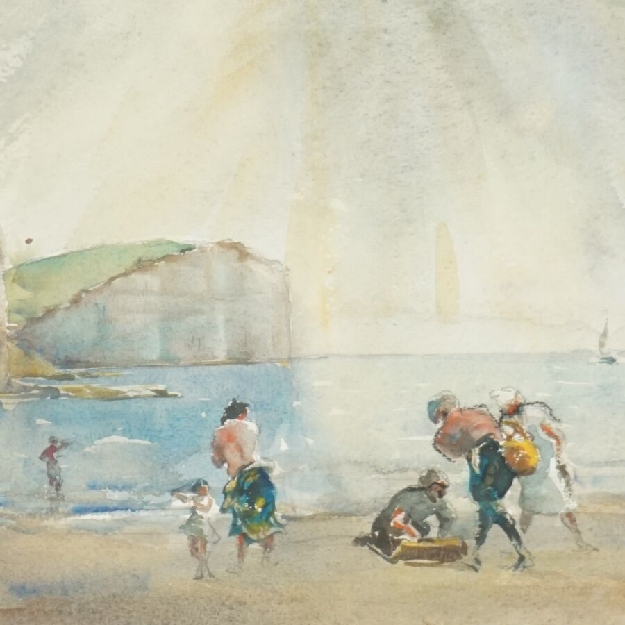 Julien QUONIAM | Pêche à pied et jeux de plage | MutualArt