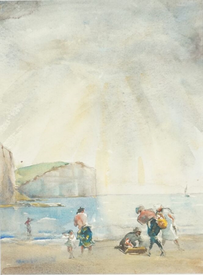 Julien QUONIAM | Pêche à pied et jeux de plage | MutualArt