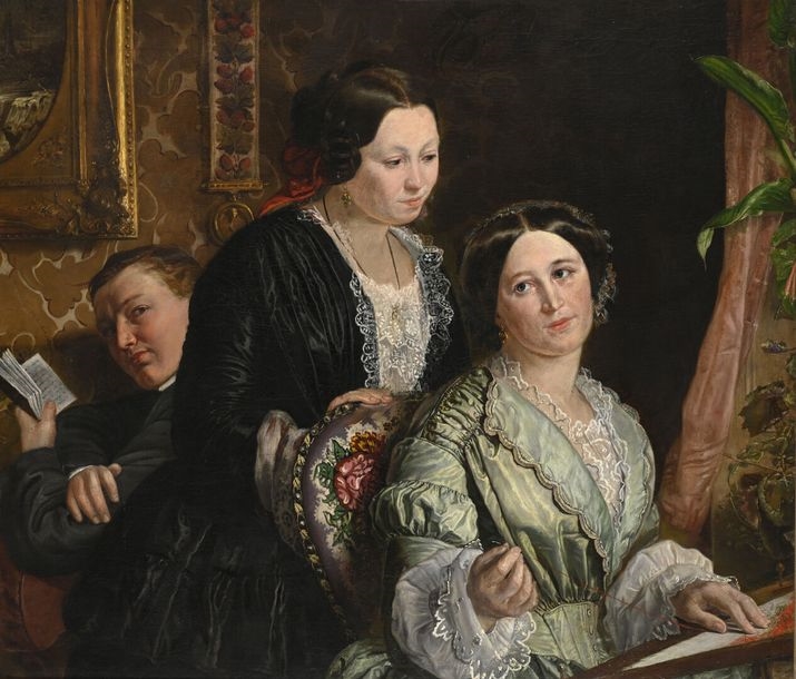 Dutch School, 19th Century | Family portrait | MutualArt