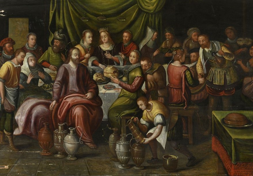 Flemish School, 16th Century | The wedding at Cana | MutualArt