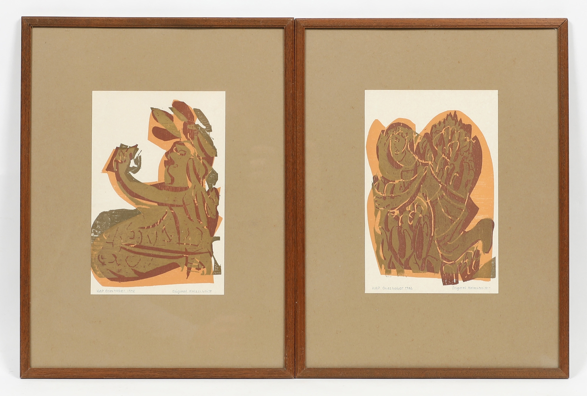 HAP Grieshaber | Affen und Alphabete (1962) | MutualArt