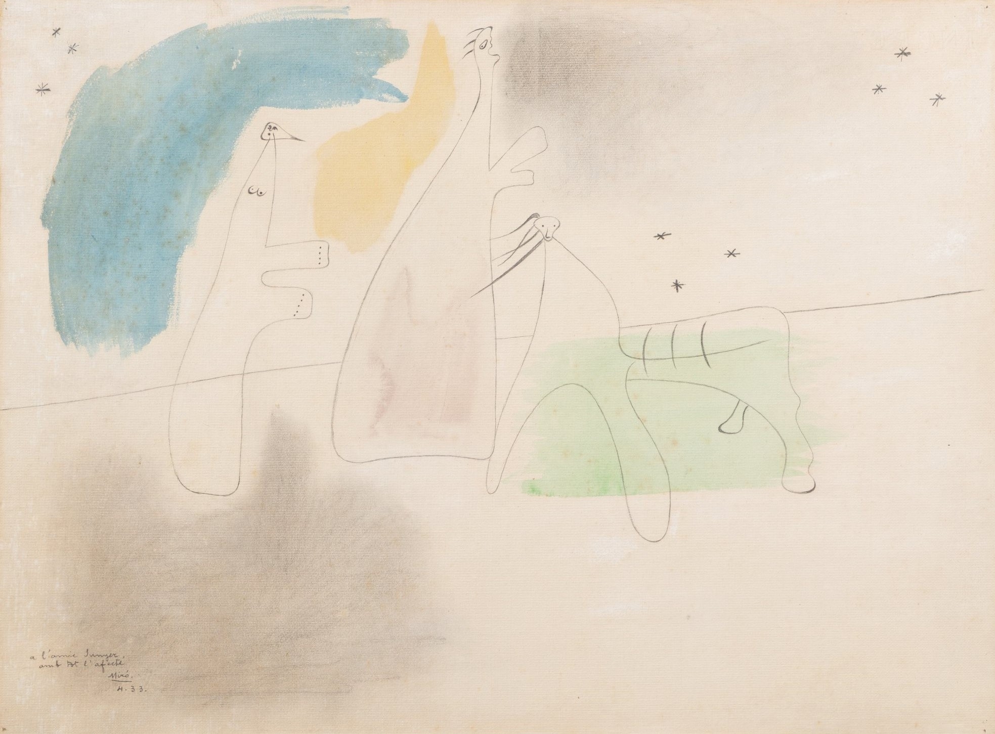 Joan Miró | Sans Titre (1929) | MutualArt