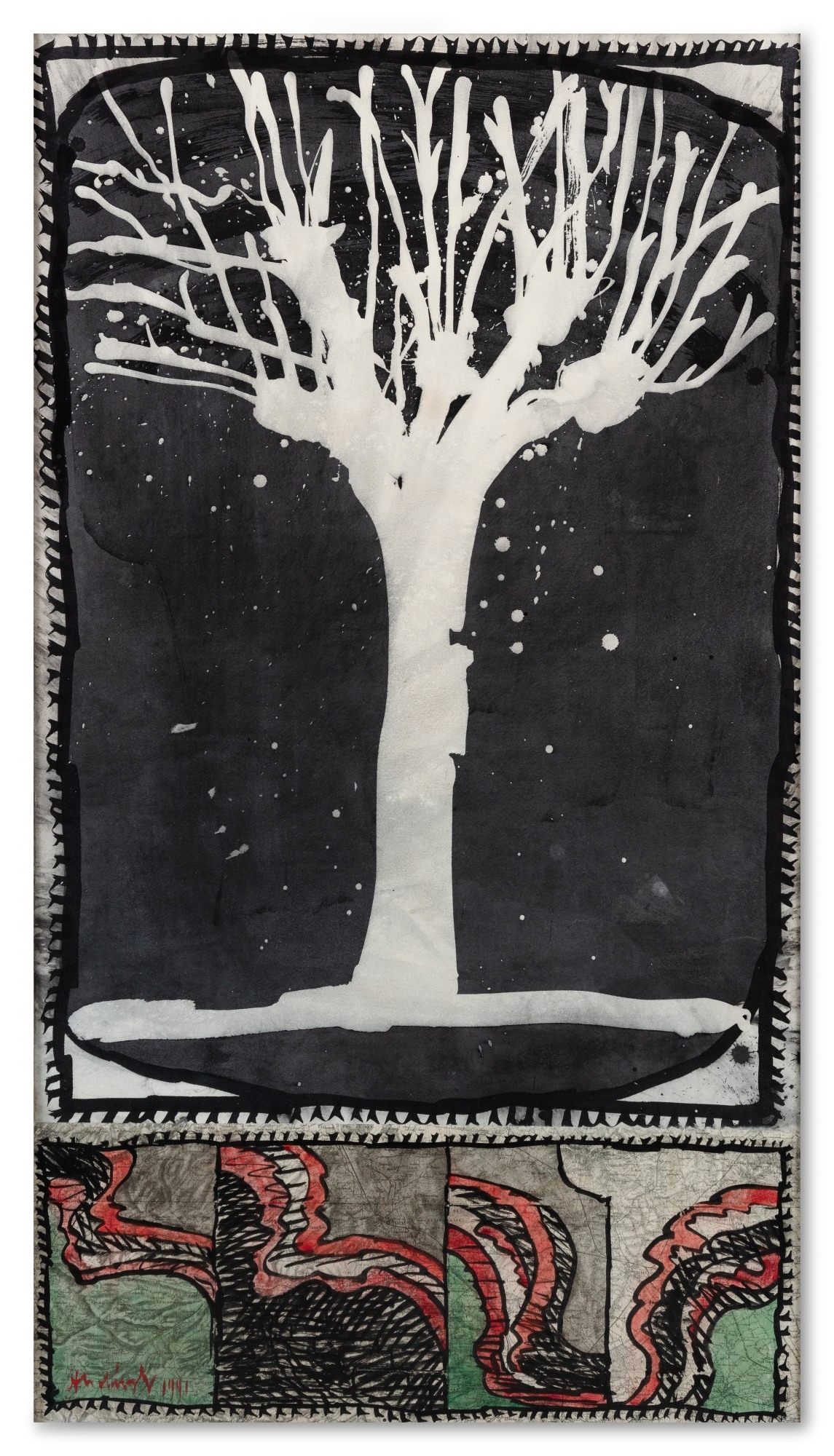 Pierre Alechinsky | DE PLUMES ET D'APPARAT (1979) | MutualArt