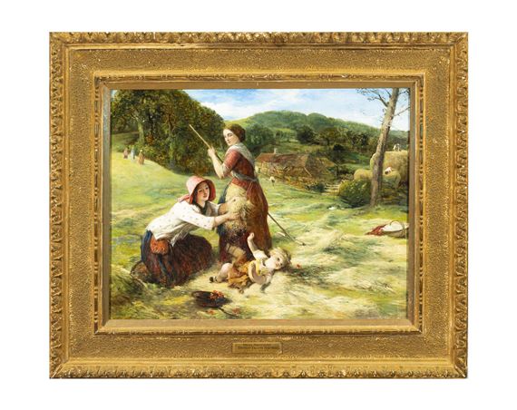 Thomas Falcon Marshall | ‘Merry harvesters’ | MutualArt