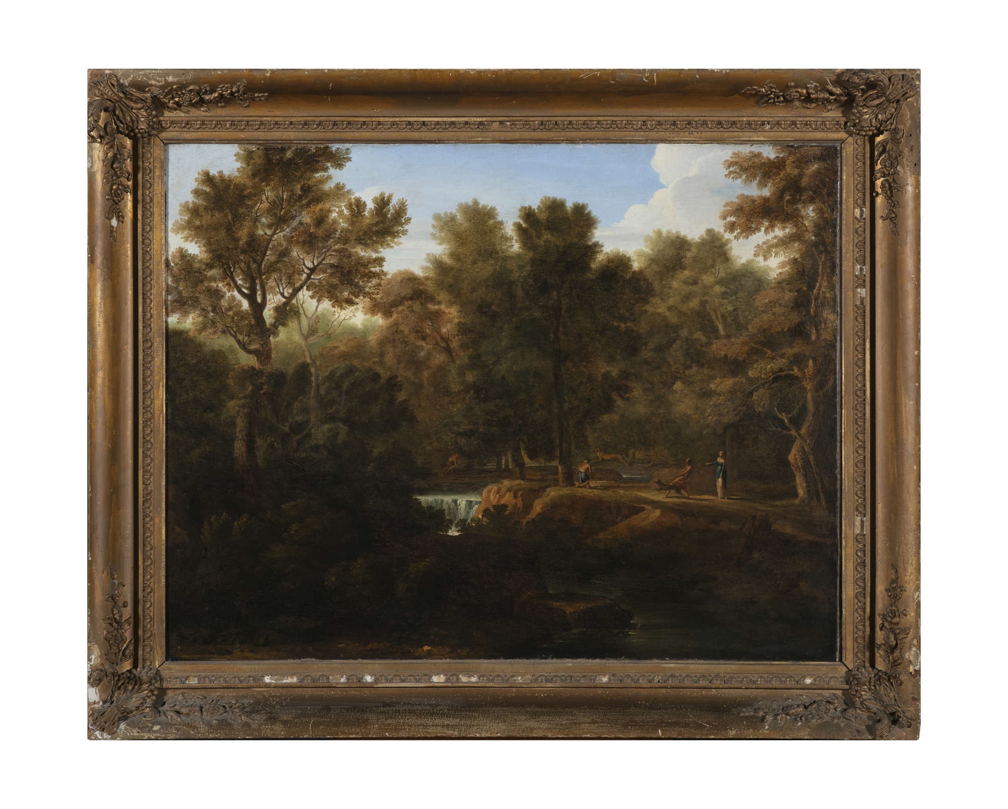 French School, 18th Century | A Classical Woodland Scene of Diana ...