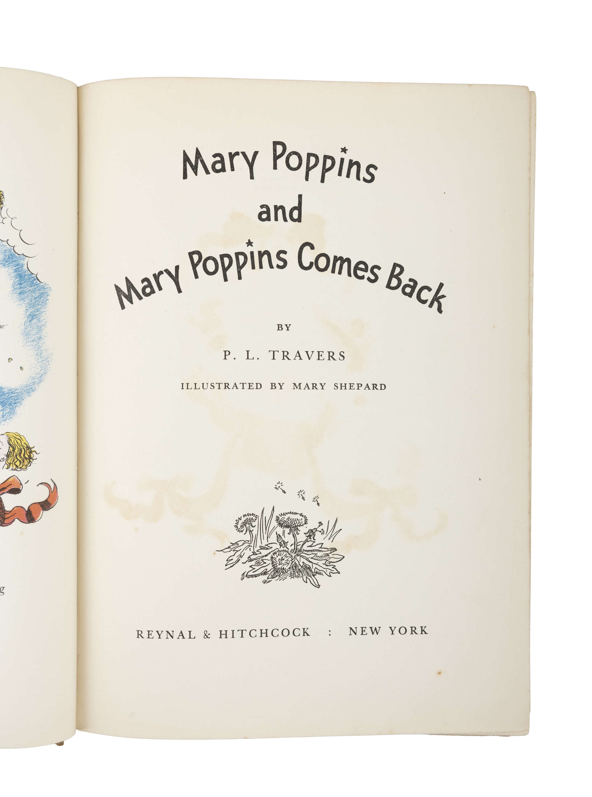 Mary Shepard | Mary Poppins and Mary Poppins Comes Back, illustrations ...