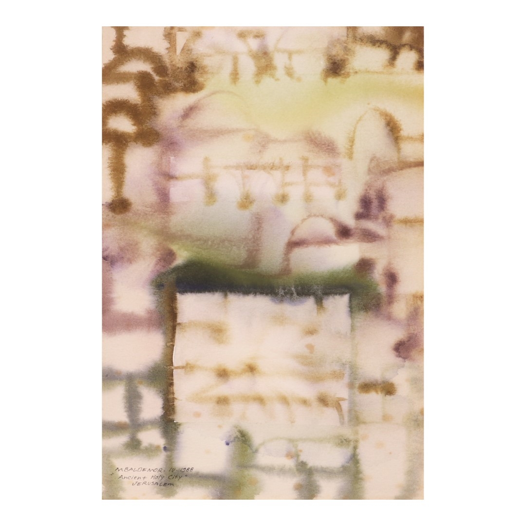 Manuel Baldemor | Ancient Holy City (Jerusalem (1988) | MutualArt