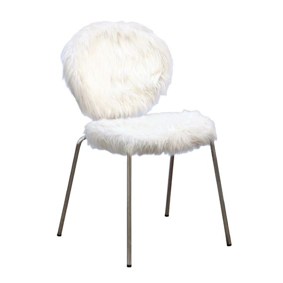Jim Orencio | Extinct Synthetic Fur Chair | MutualArt