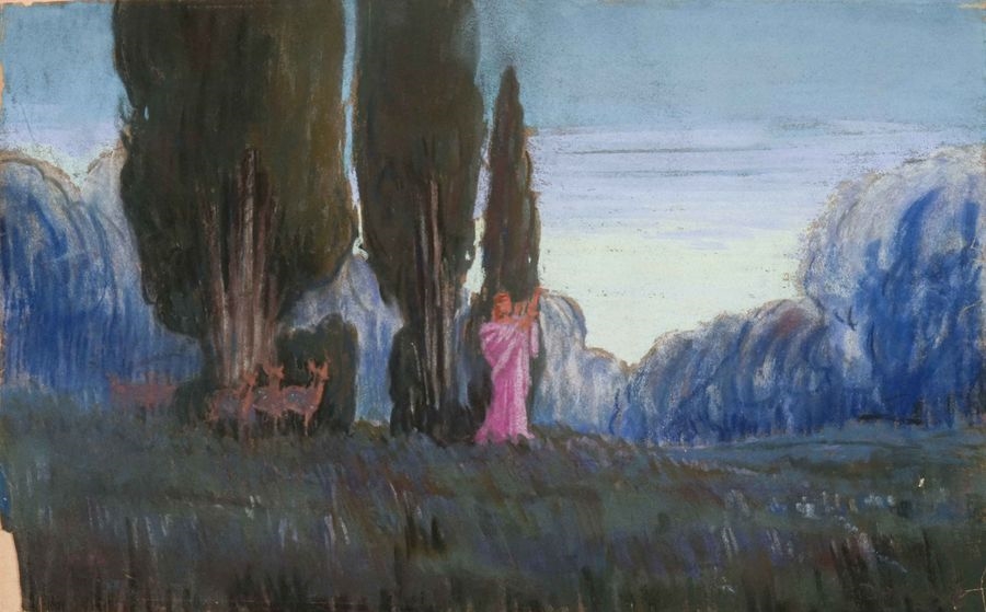 Alphonse Osbert | Symbolist scene | MutualArt