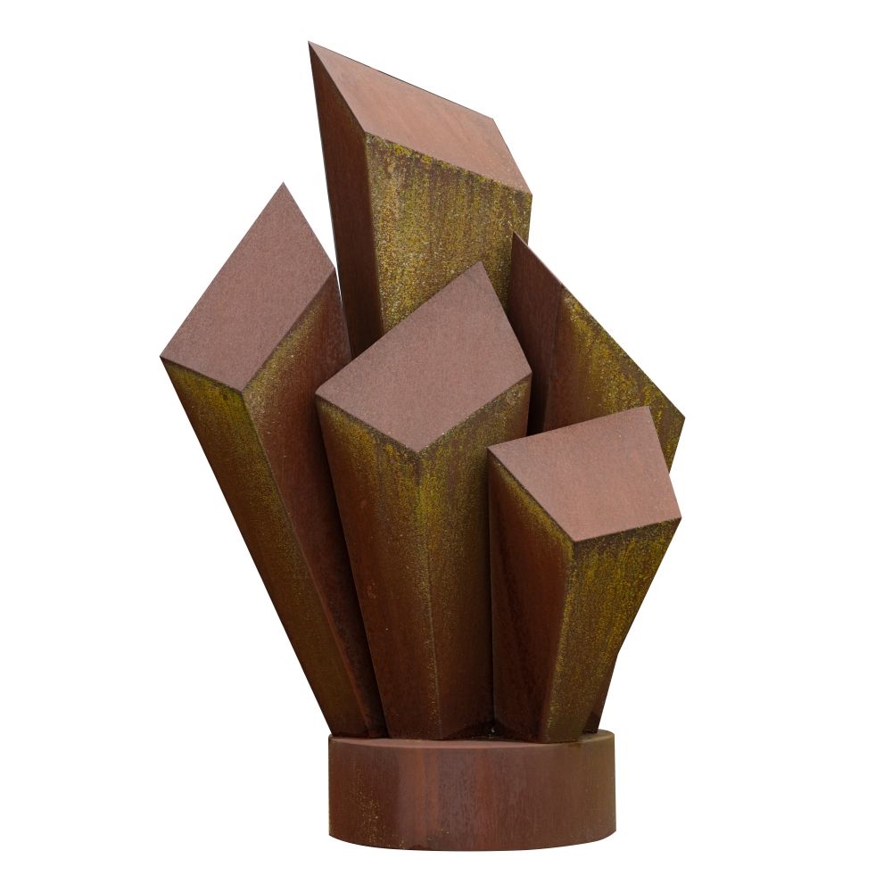 Kenneth Nelson | Trapezoid Steel Sculpture (2004) | MutualArt