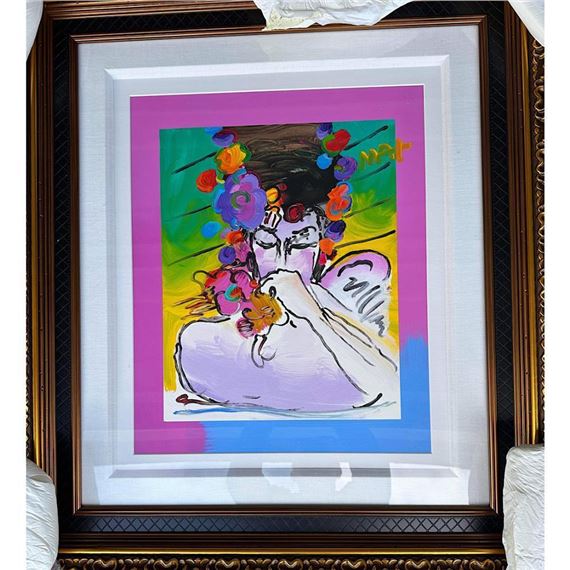 Peter Max | “Suzin” (2018) | MutualArt