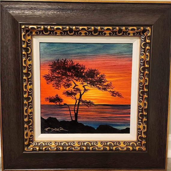 Matt Beyrer | “ Sunset Reflection” (2018) | MutualArt