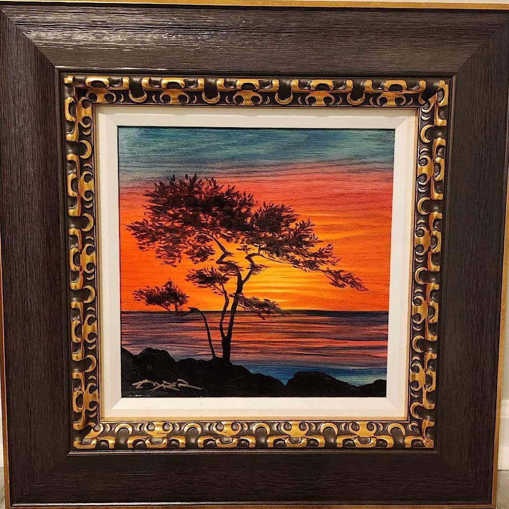 Matt Beyrer | “ Sunset Reflection” (2018) | MutualArt