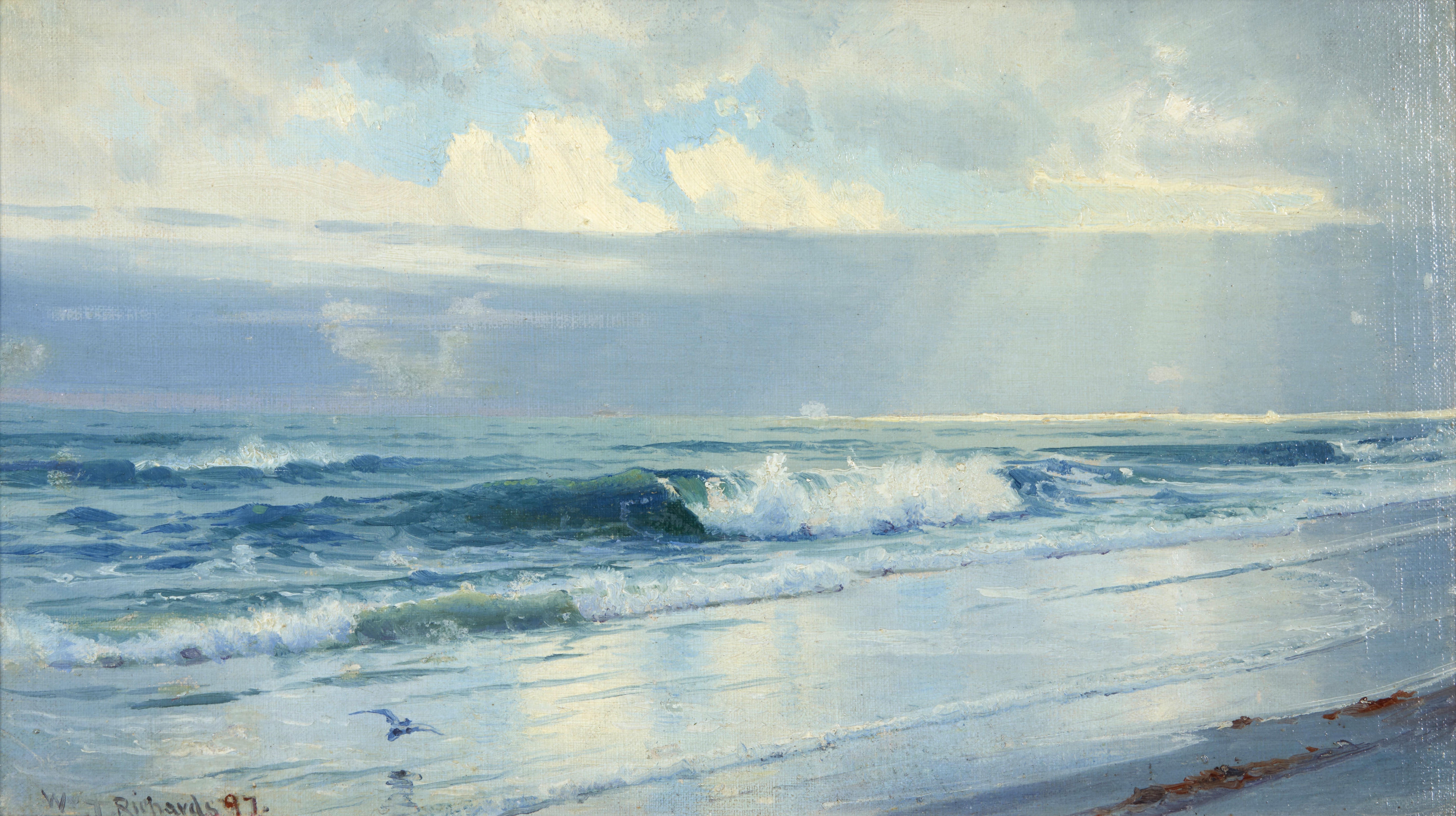 William Trost Richards | Seascape (1897) | MutualArt