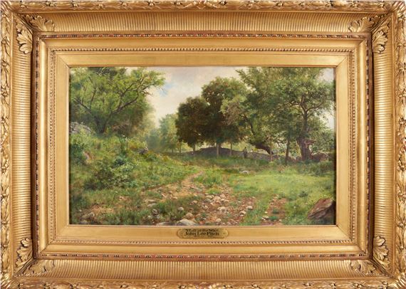 John Lee Fitch | Visit at the Wall (1884) | MutualArt