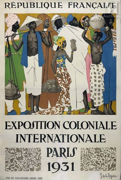 Joseph Daviel de la Néziére | Exposition Coloniale Paris 1931 ...