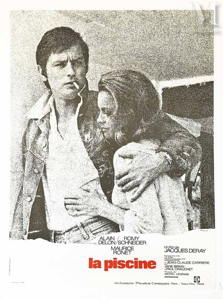 J. Vaissier | La Piscine Alain Delon Romy Schneider Shot in Ramatuelle ...