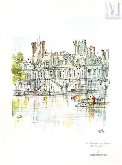Pierre Pages | Fontainebleau Castles of France Air France Fontainebleau ...