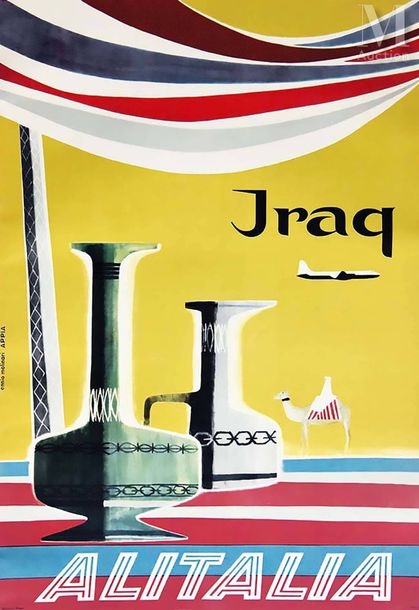 Ennio Molinari | Irak Alitallia Rare Iraq Alitallia Rare Bodoniana ...