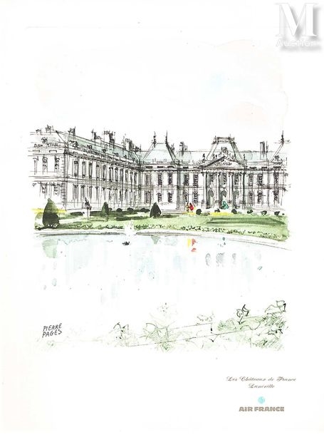 Pierre Pages | Lunéville Les Châteaux de France Air France Lunéville ...