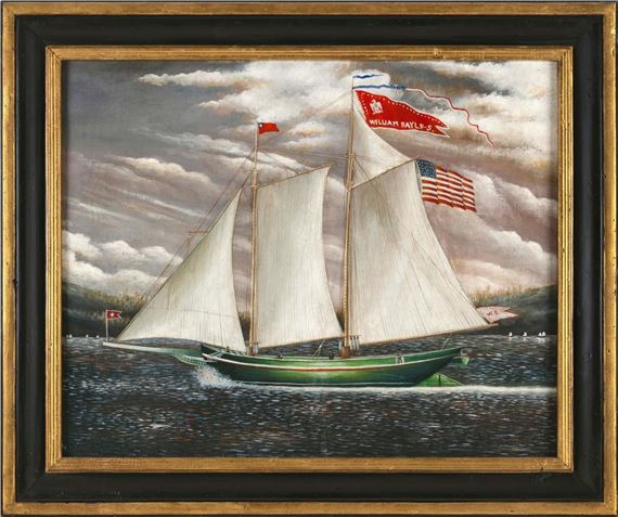 Trevor James | The William Bayles under sail (20th Century) | MutualArt
