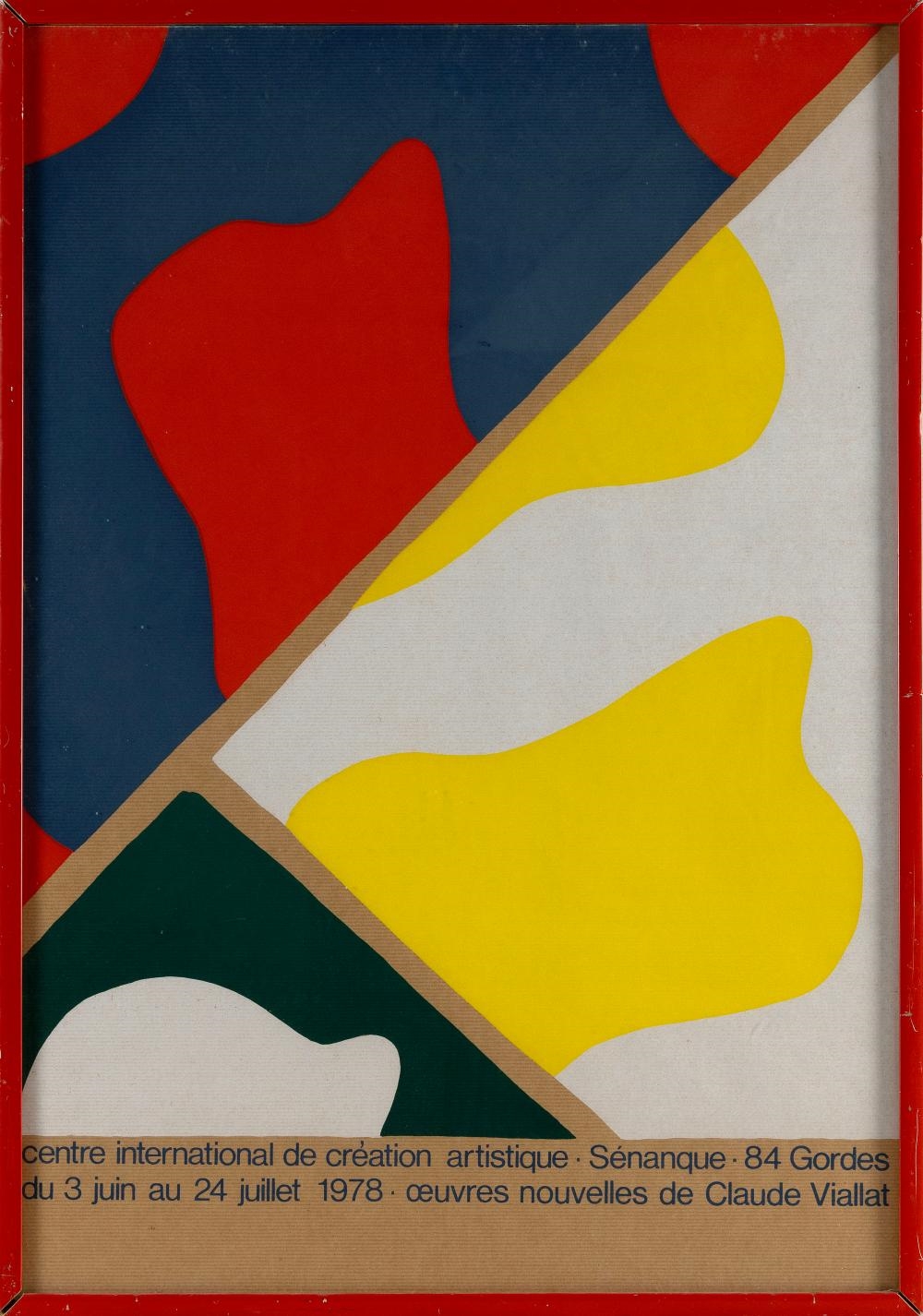 Claude Viallat | Exhibition for Claude Viallat, Sénanque Abbey, Gordes ...