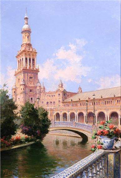 Manuel Fernandez Garcia | Plaza España, Sevilla | MutualArt