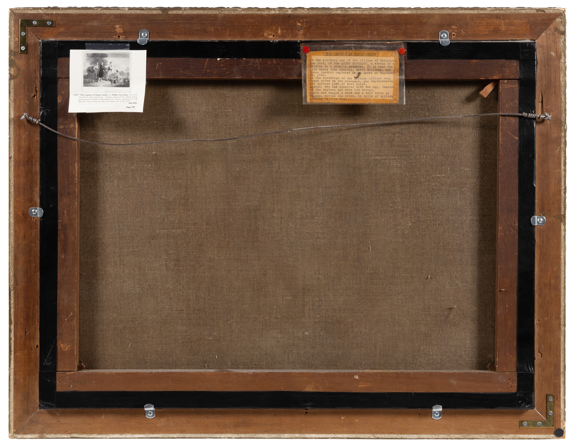 Asher Brown Durand | Capture of Major Andre (Circa 1850) | MutualArt