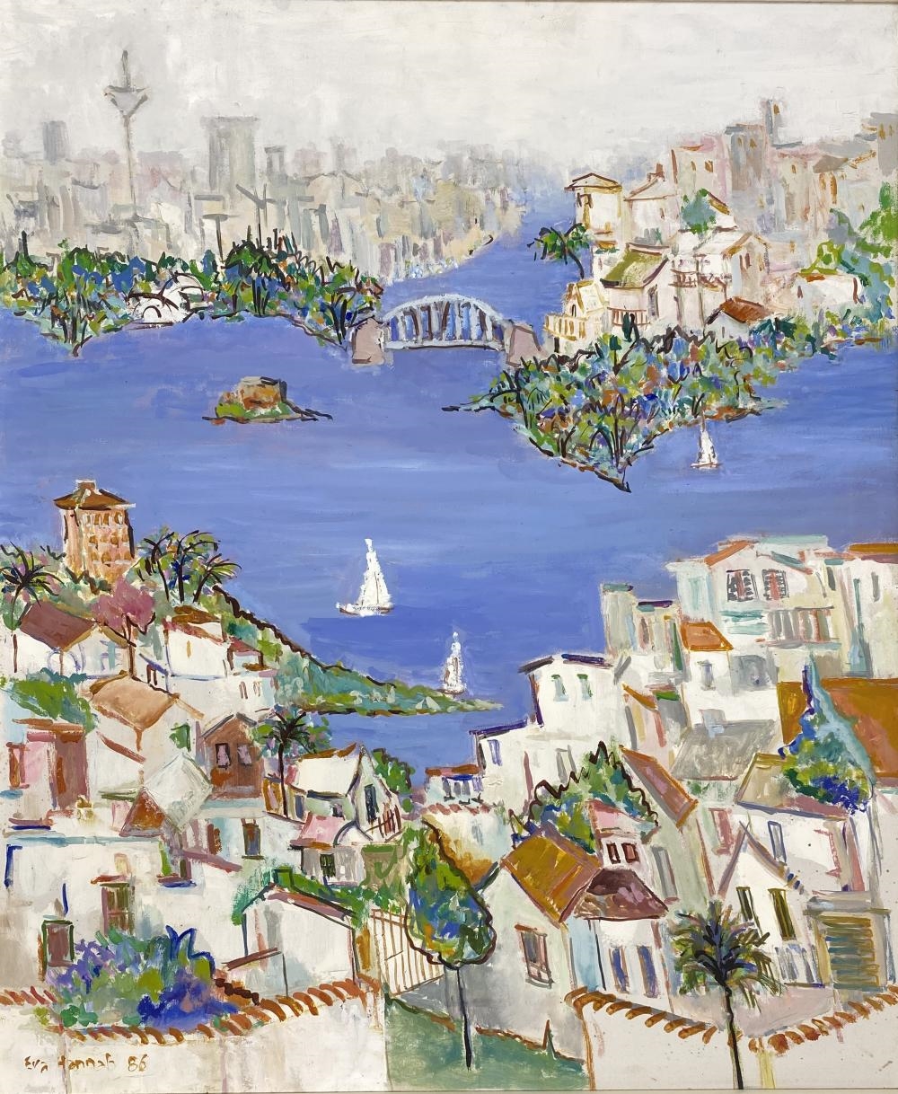 Eva Hannah | View of the Harbour 1986 (1986) | MutualArt