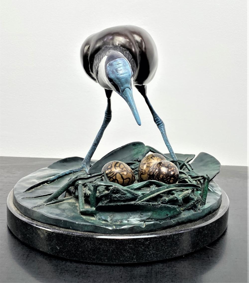 Llewellyn Davies | African Jacana & Nest | MutualArt