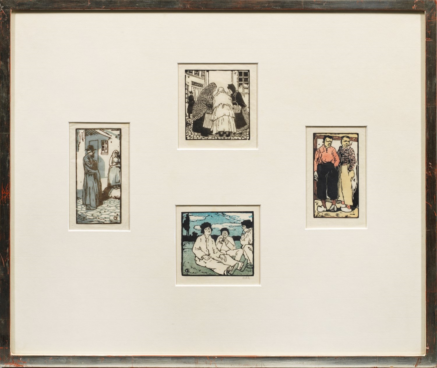 Emil Orlik | Vier Grafiken (1896 - 1899) | MutualArt