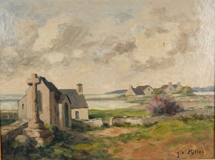 Jean-Charles Millet | Jean-Charles MILLET (1892-1944) View of... - Lot ...