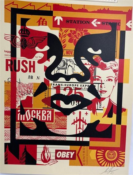 Shepard Fairey | Shepard Fairey (OBEY), born 1970 Obey 3 -... - Lot 97 ...