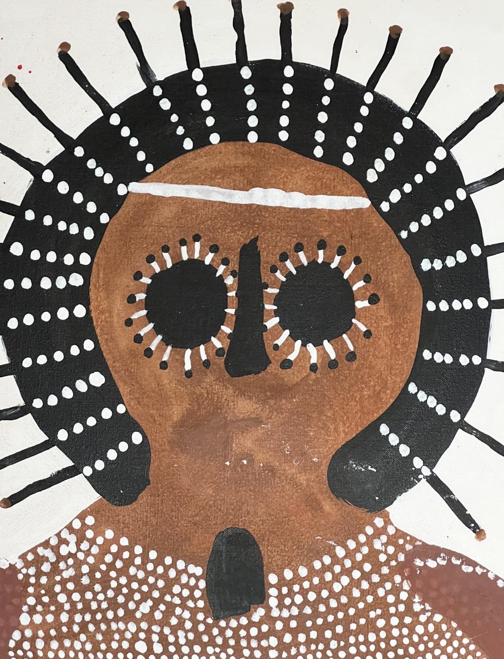 Jack Dale Mengenen | Female Wandjina Giving Birth | MutualArt