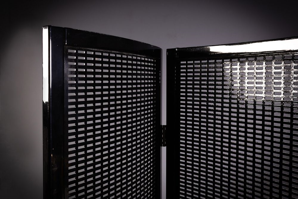 Eileen Gray | THE EILEEN GREY BLACK FOLDING SCREEN | MutualArt